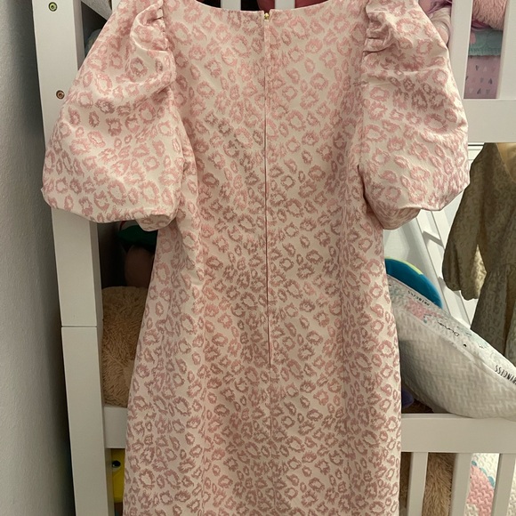 Lilly Pulitzer | Dresses | Lilly Pulitzer 4 Calla Pink Jacquard Leopard ...